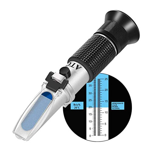 Refraktometar vinogradarski ručni ATC 0 do 40 Brix – MEGA SOLUTION